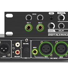 Amazon.com: LX9 Professional KTV Digital Pre-stage Effector Anti-howling Audio Processor Echo ...