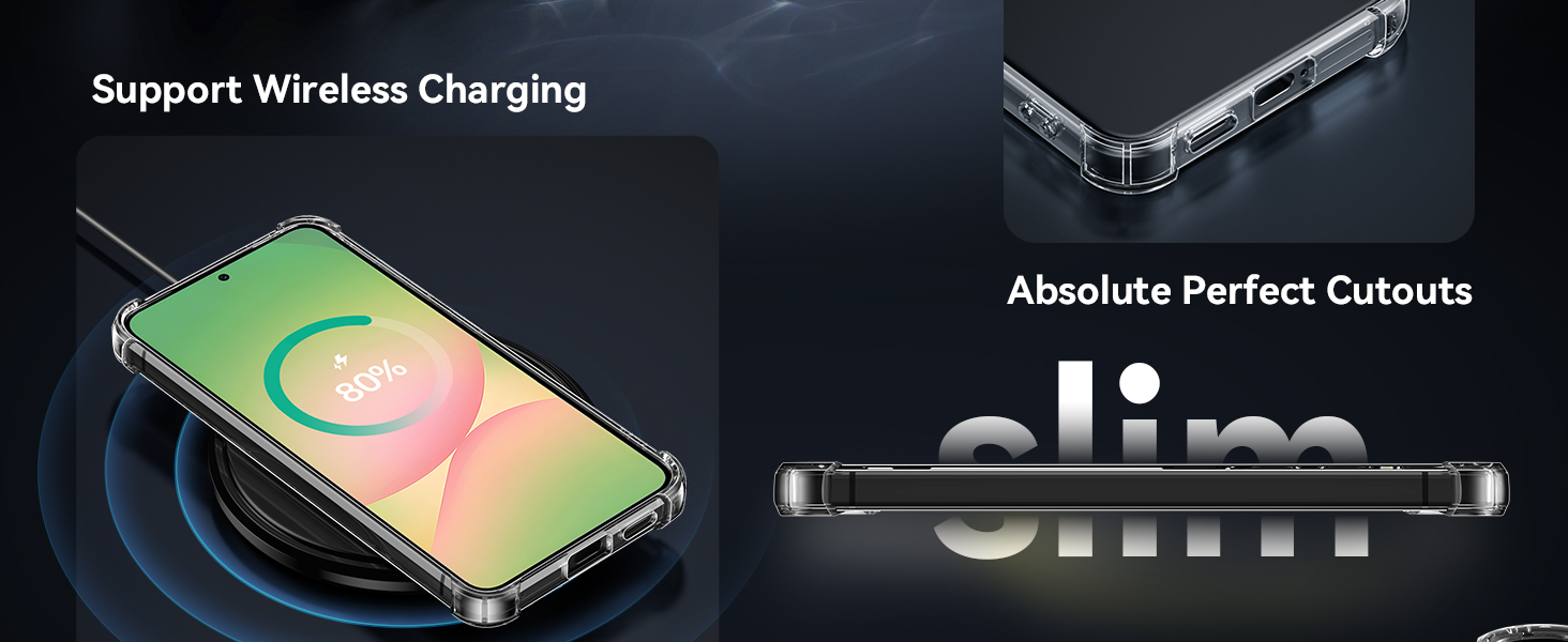 Qasyfanc 3 in 1 Phone Case Compatible with Samsung Galaxy A56 Case and 2 Pack Tempered Glass ...