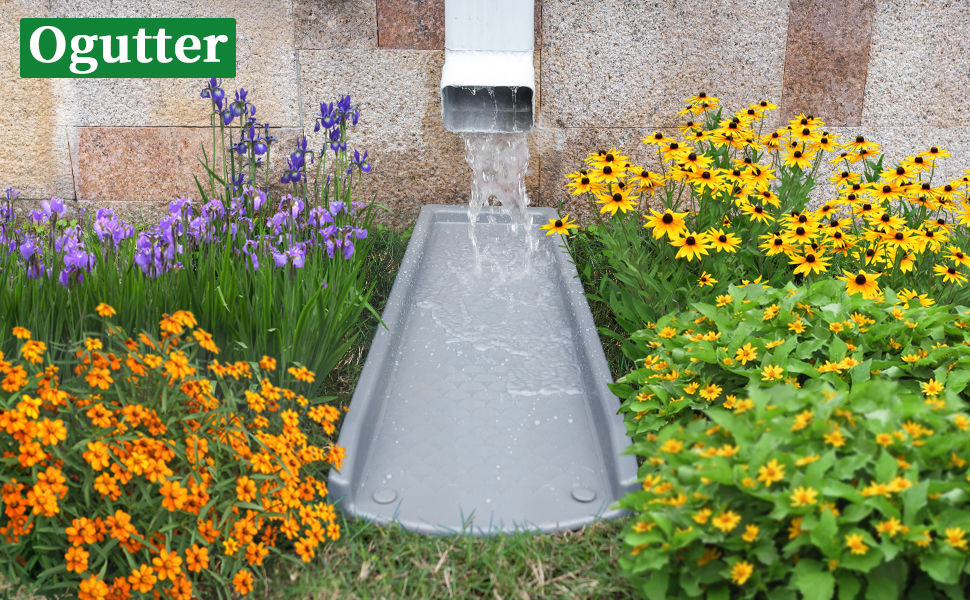 Amazon.com : Ogutter Splash Blocks for Gutters Downspouts, 24 ...