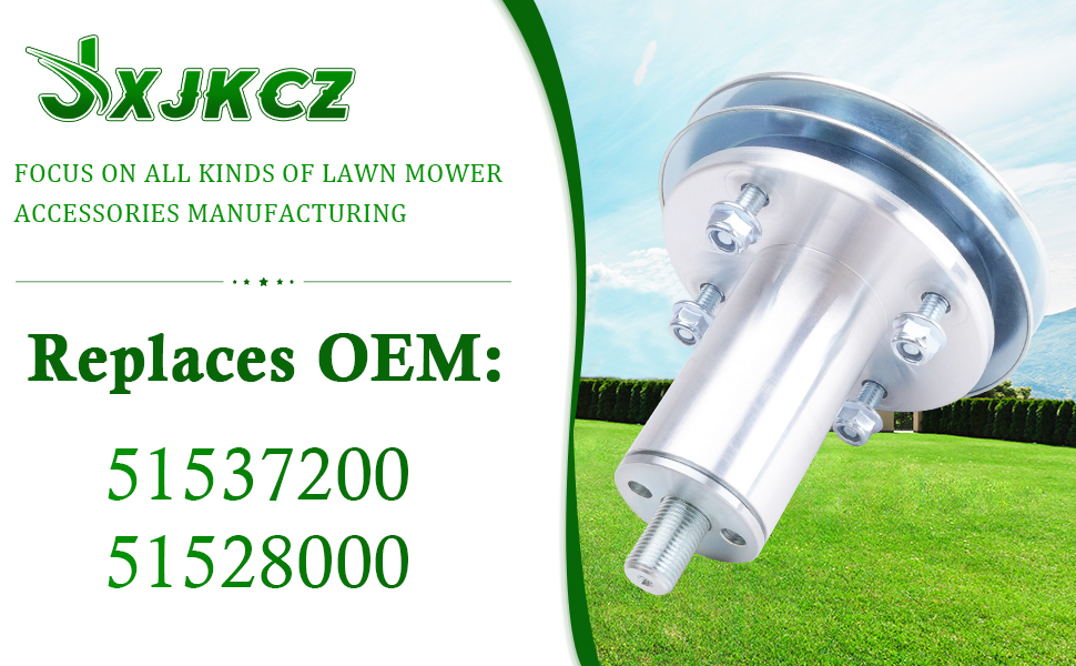 Amazon.com : Blade Spindle Deck Kit Replaces Blade 04771200 Spindle 51528000 Compatible with ...