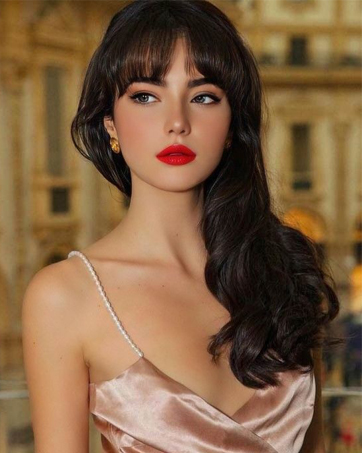 Clip in Fringe 100% Real Human Hair Fringe Clip in Bangs 10 Inch Hair Topper With 6 inch Bangs ...