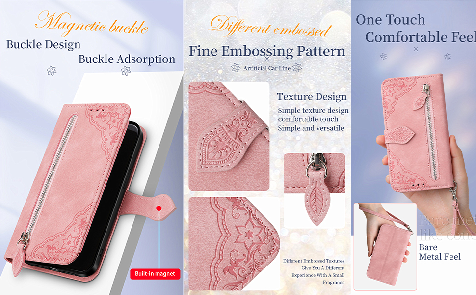 Amazon.com: Furiet Compatible with Samsung Galaxy A22 5G/Boost Mobile Celero 5G Wallet Case and ...