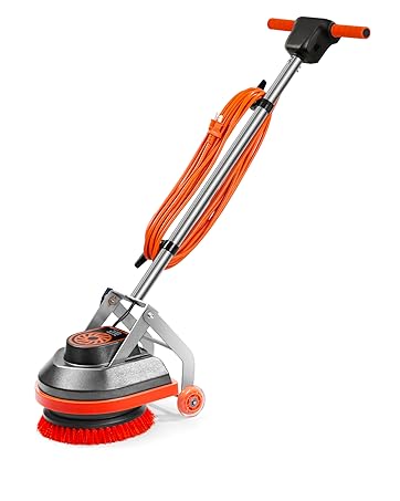Amazon.com - HHQ Commercial Floor Scrubber Machine with Brushes and ...