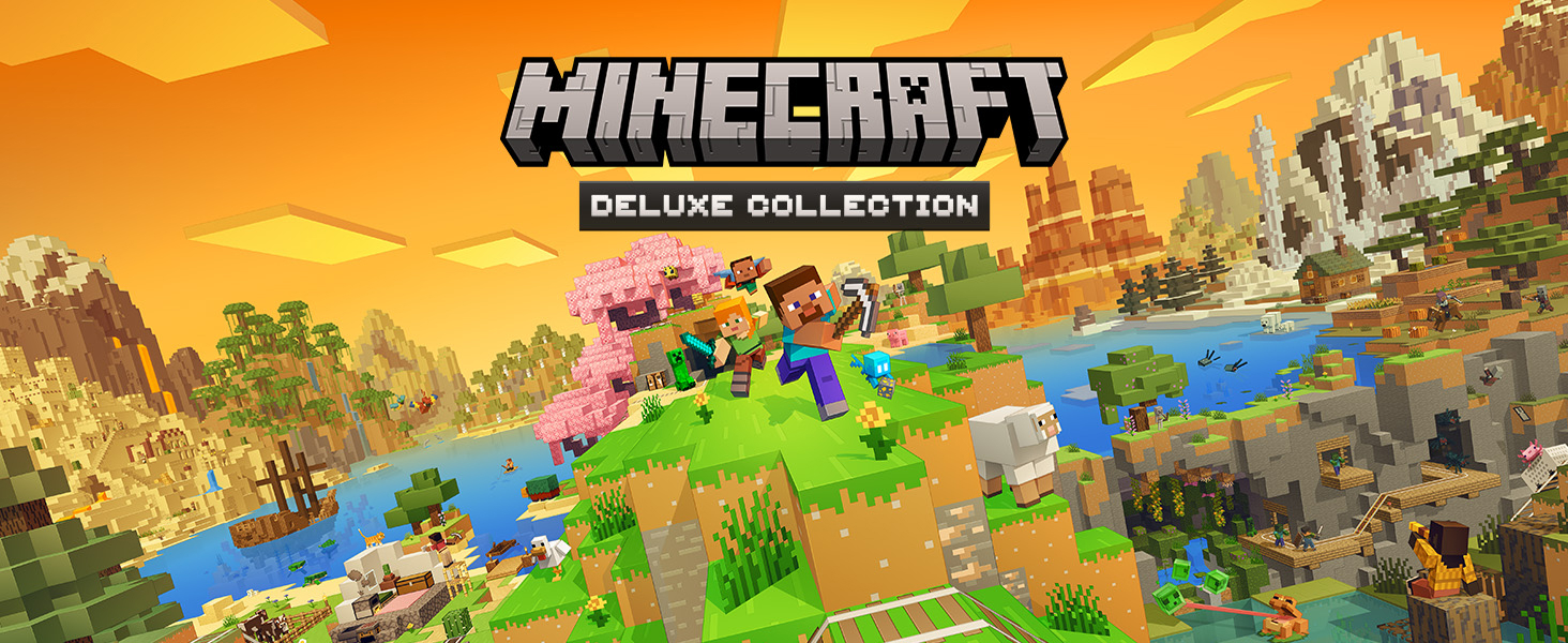 Minecraft: Java & Bedrock Deluxe Collection | Windows 10/11 - Download ...