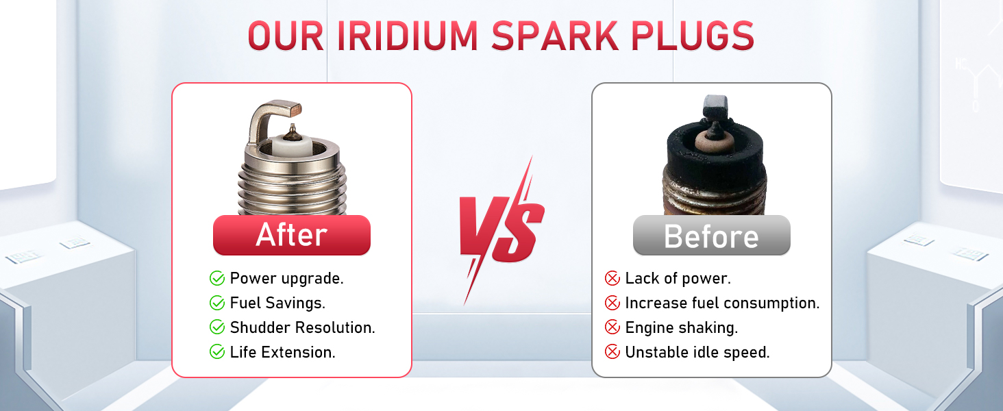 Amazon.com: SPEEDTUN 6509 Iridium Spark Plugs 6 Pack Compatible with 2011-2020 Explorer 3.5L V6 ...