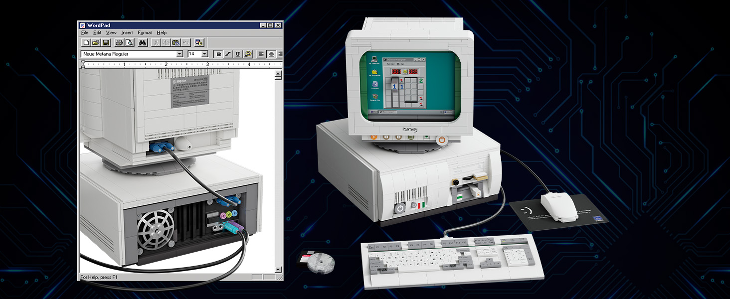 Amazon.com: BRICKKK PANTASY Computer Building Set for Adults ...