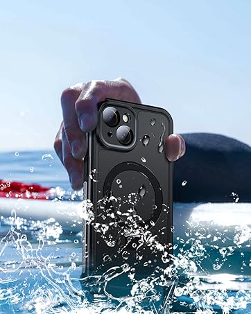 Amazon.com: Oterkin Magnetic Waterproof for iPhone 16 Pro Max Case with [Built-in Screen ...