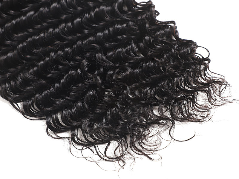 Amazon.com : Deep Wave Human Hair Bundles 26 28 30 Inch Deep Curly Wave Bundles Human Hair 100 ...