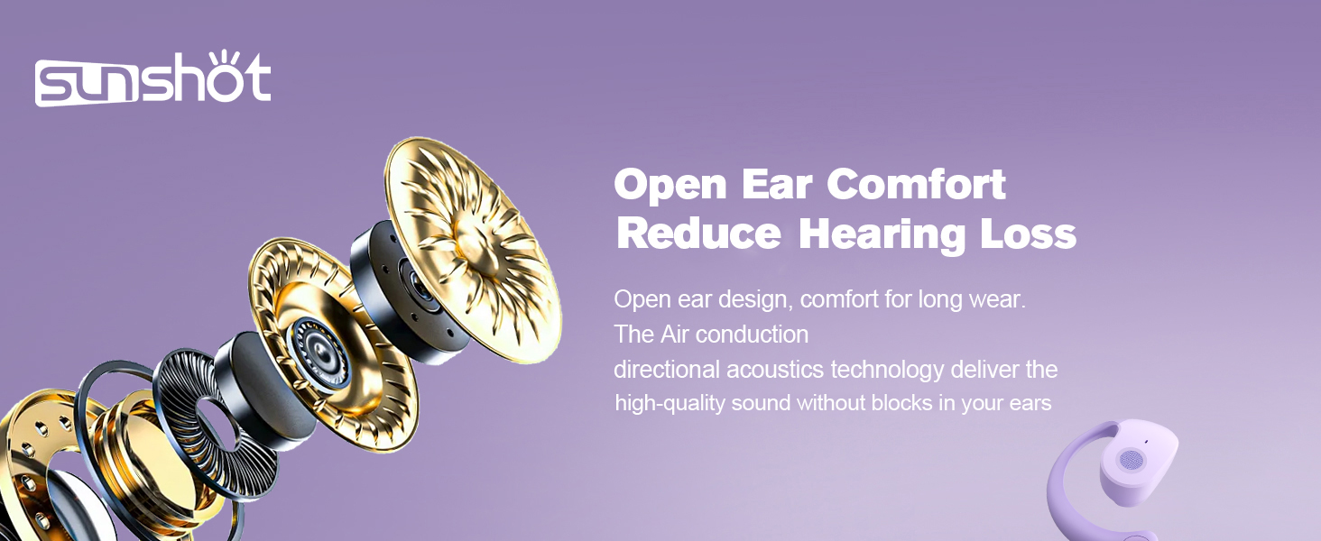 Amazon.com: Ows Hanging Earphones 5.4 Bluetooth , Air Conduction ...