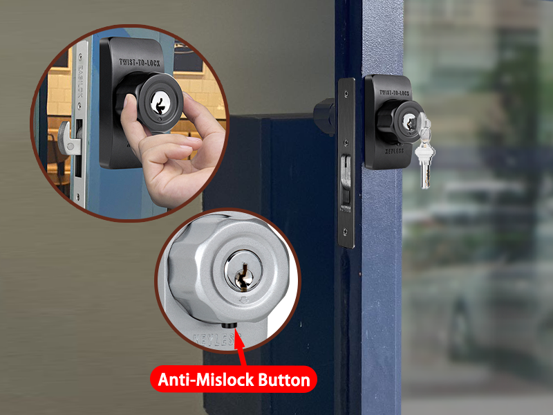 Storefront Door Lock keyless,Commerical Door Locks,Aluminium Door Lock,Mortise Lock Set Exterior ...