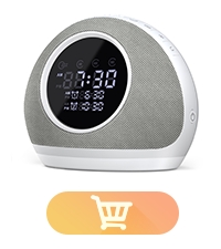 Amazon.com: Dreamegg Sunrise 1 - Sunrise Alarm Clock, Sound Machine for Sleep, Customizable ...