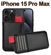 Amazon.com: LAMEEKU for iPhone 15 Pro Max Wallet Case, Case with Card Holder, 360°Rotation Ring ...