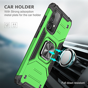 Amazon.com: Galaxy A52 Case, Samsung Galaxy A52 Case with HD Screen Protector, HNHYGETE ...