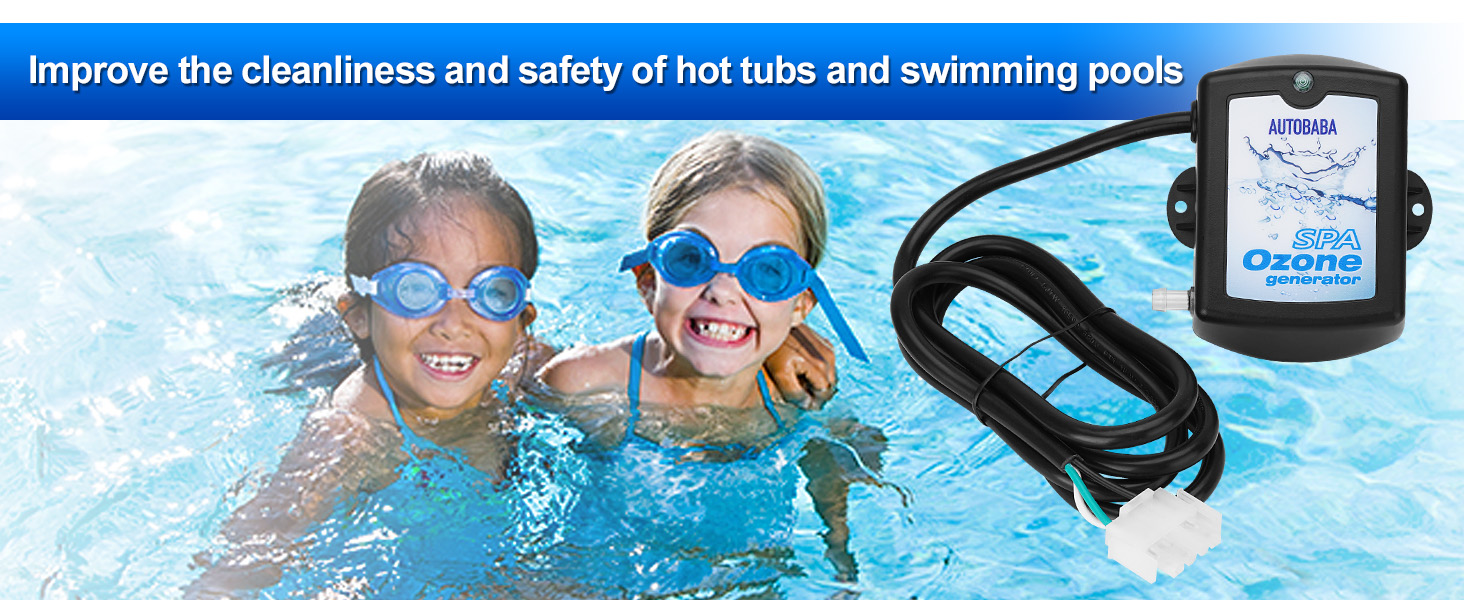 Amazon.com: AUTOBABA 30-50mg/h Spa Ozone Generator Kit SPA-124, Provide High Output of Stable ...