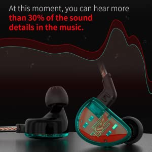 Amazon.com: KZ AS10 Monitors Headphone Earbuds 5 Balanced Armature Driver, Noise Cancelling ...