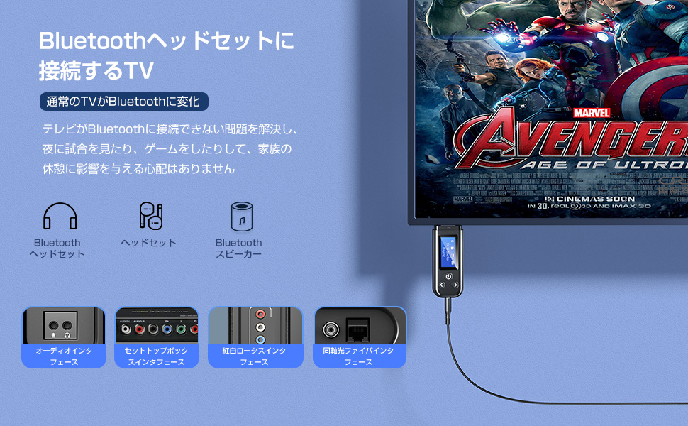 Amazon.co.jp: EWIN bluetooth レシーバー Bluetooth 5.3 トランスミッター LCDデジタルディスプレイ『TFカード 4つのモード』Bluetooth受信 ...