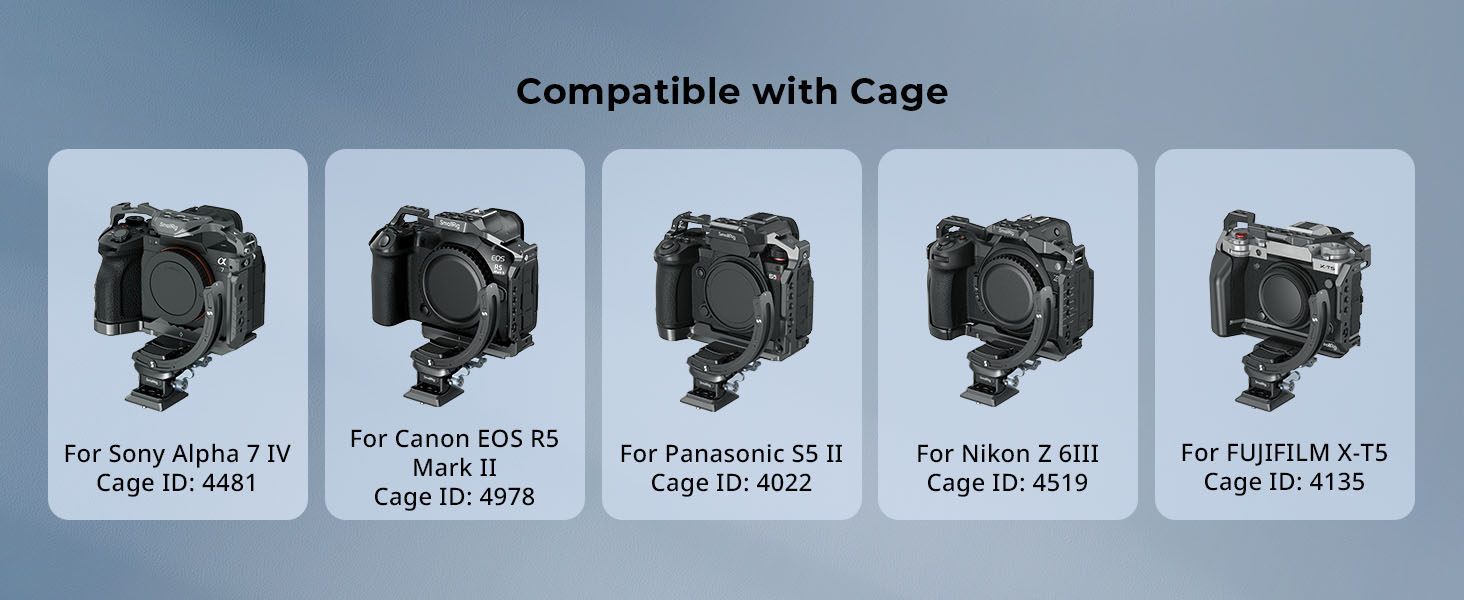 Amazon.com : SmallRig Horizontal-to-Vertical Mount Plate Kit for Mirrorless Cameras, for Sony ...