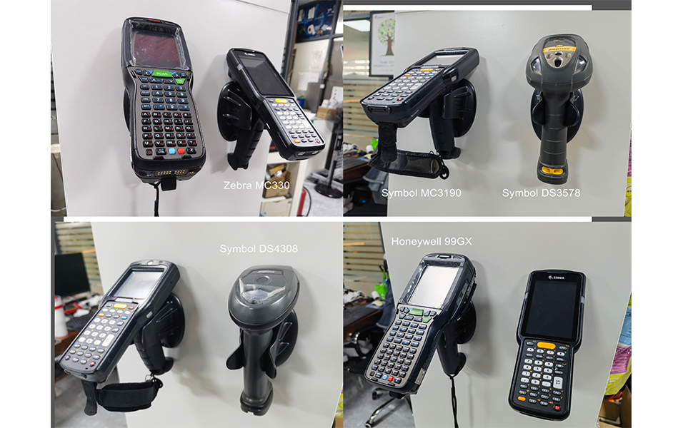 Amazon.com : 2PACK YS2308-11 Universal Barcode Scanner Holder Barcode Reader Bracket Compatible ...