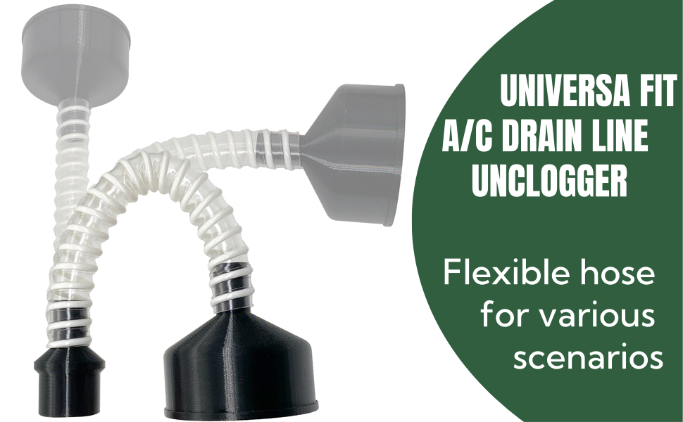 Amazon.com: A/C Drain Lines Cleaner Tool: Easy - Use, Fits Most Sizes ...