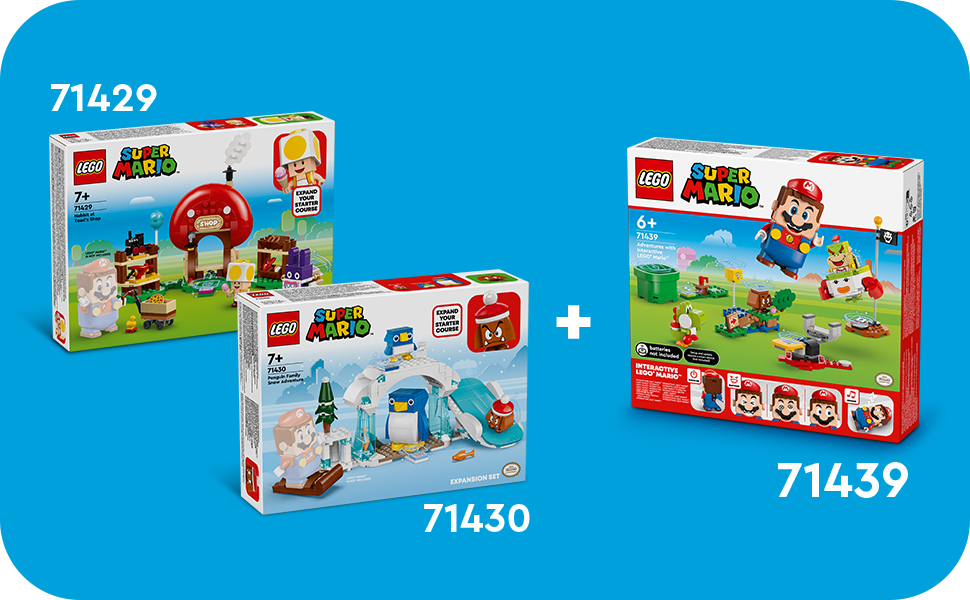 Amazon.com: LEGO Super Mario Nabbit at Toad’s Shop Expansion Set, Build ...