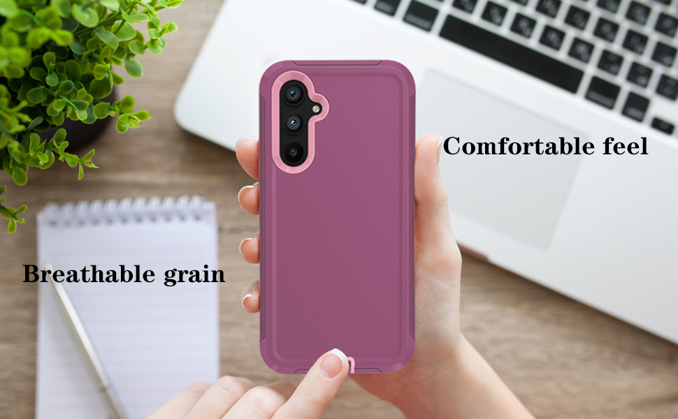 Amazon.com: Qinmay Phone Case for Samsung Galaxy A54 5G Case with HD Screen Protector, Heavy ...