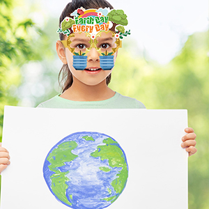 Amazon.com: HOWAF 28pcs Earth Day Decorations Paper Glasses, Earth Day ...