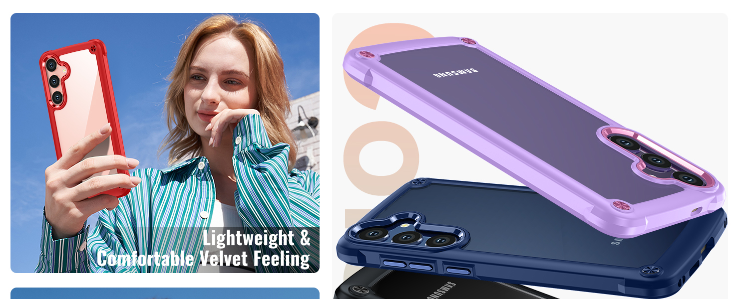 Amazon.com: Oterkin for Samsung Galaxy S24 Case Clear, [20X Anti-Yellowing Technology] Galaxy ...