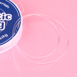 Amazon.com: 0.8mm Elastic Stretch Thread for Bracelets, 3 Rolls Elastic Bead Cord, Stretchy ...