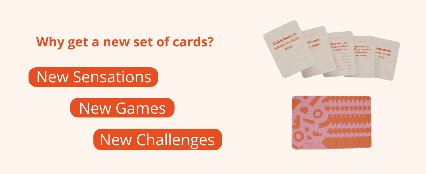 Amazon.com: Lovebox 30 Days of Kinky Challenges | Mini Cards Deck | Couples Card Game for ...