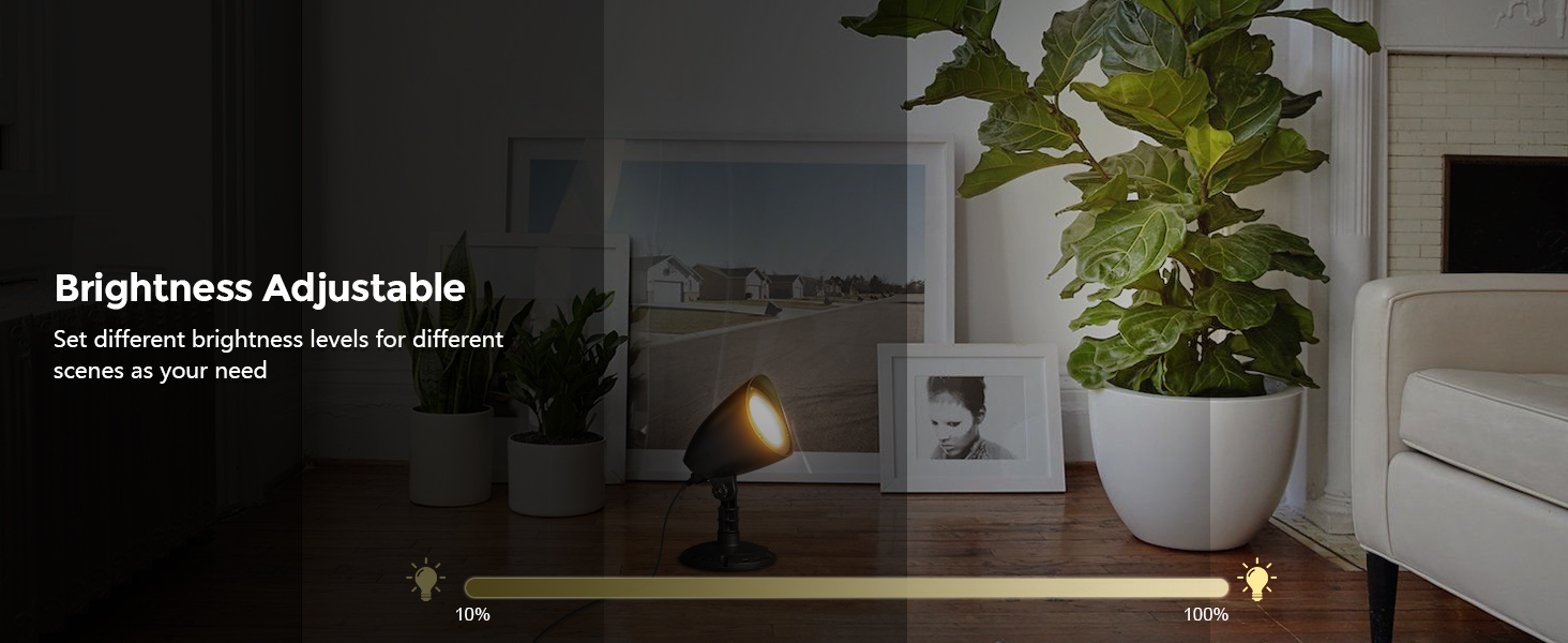 SURAIELEC LED Spotlight, Remote Control Spot Lights Outdoor, Indoor ...