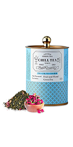 Sakura Green Tea by CHILL TEA Tokyo (100g Loose Leaf) - Cherry Blossom Tea, Japanese Tea, Loose ...