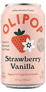 Amazon.com : OLIPOP - The Sampler, 6-Flavor Soda Variety Pack, Healthy Soda, Prebiotic Soft ...