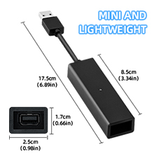 Tolesum Adaptateur de Caméra PS5 VR pour PSVR, Câble de Conversion PS4 PS VR Compatible avec la ...