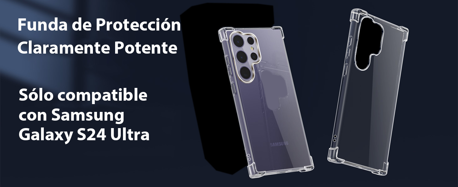 USTIYA Funda para Samsung Galaxy S24 Ultra Case Uso Rudo Protector Carcasa Bumper,Shock ...