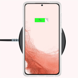 Amazon.com: Unov Case Compatible with Galaxy S22 Case Clear with Design Soft TPU Shock ...