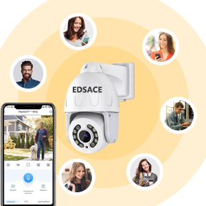 Amazon.com : 5MP poe security camera outdoor, Power over ethernet Speed Dome Camera with 2 way ...