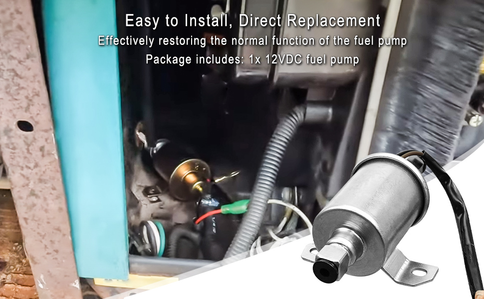 Amazon.com: 12V Fuel Pump Universal Fit for Cummins Onan Generator 3.5-5 PSI 25-35 GPH Replace ...