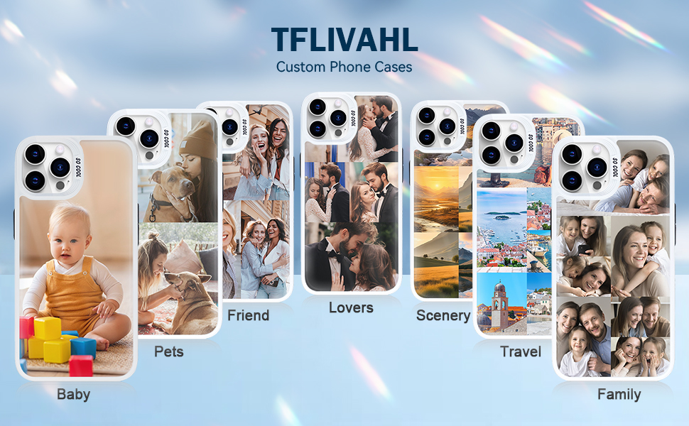 Amazon.com: Custom Phone Case for iPhone 16 15 14 13 12 11 Pro/Max/Plus/XR/X, Personalized Phone ...