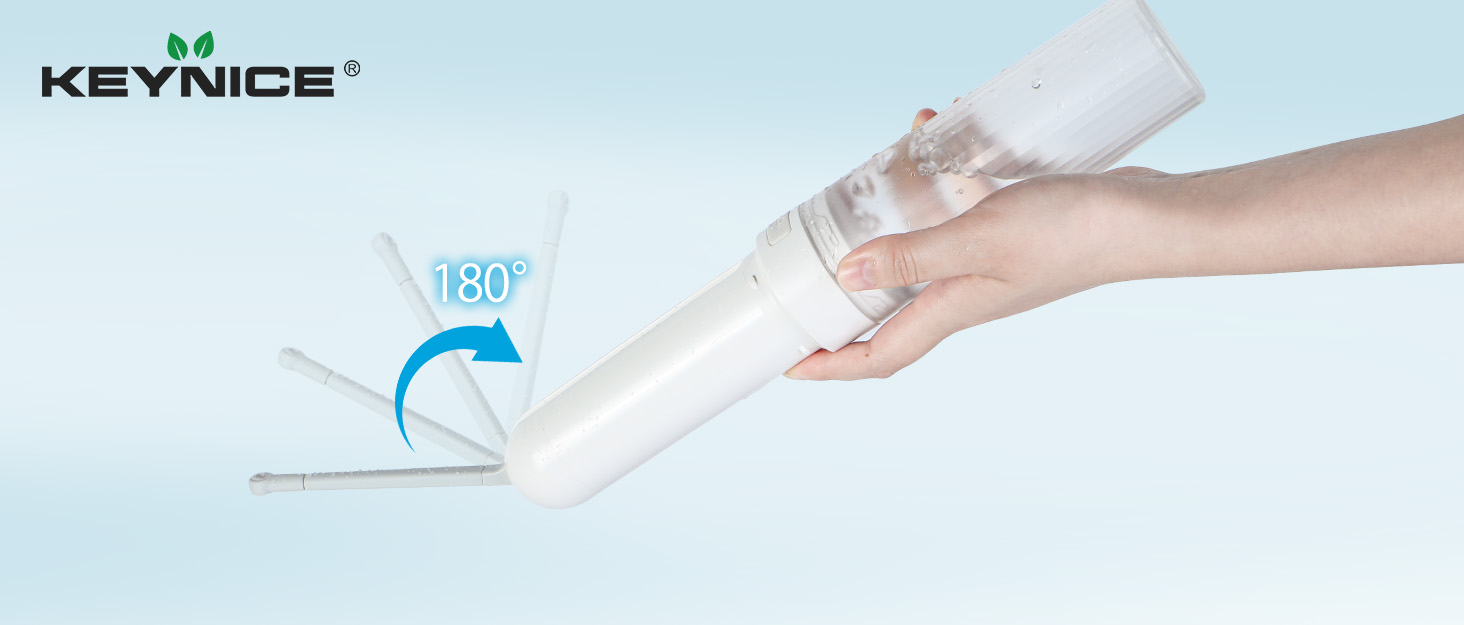 Amazon.co.jp: KEYNICE おしり洗浄器 充電式 アウトドア 携帯洗浄器 キャンプ 野営 登山 旅行グッズ 防災グッズ 軽量 ホワイト【正規品】 （ペットボトル接続用ジョイント ...