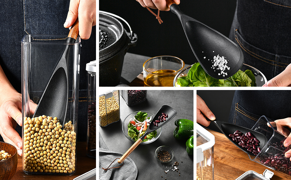 Amazon.com: Multifunction Silicone Spatula Spoon - Premium Kitchen ...