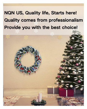 Amazon.com: 5 Pack 250FT Christmas White Garland Flower for Christmas and Non-Lit Soft Holiday ...