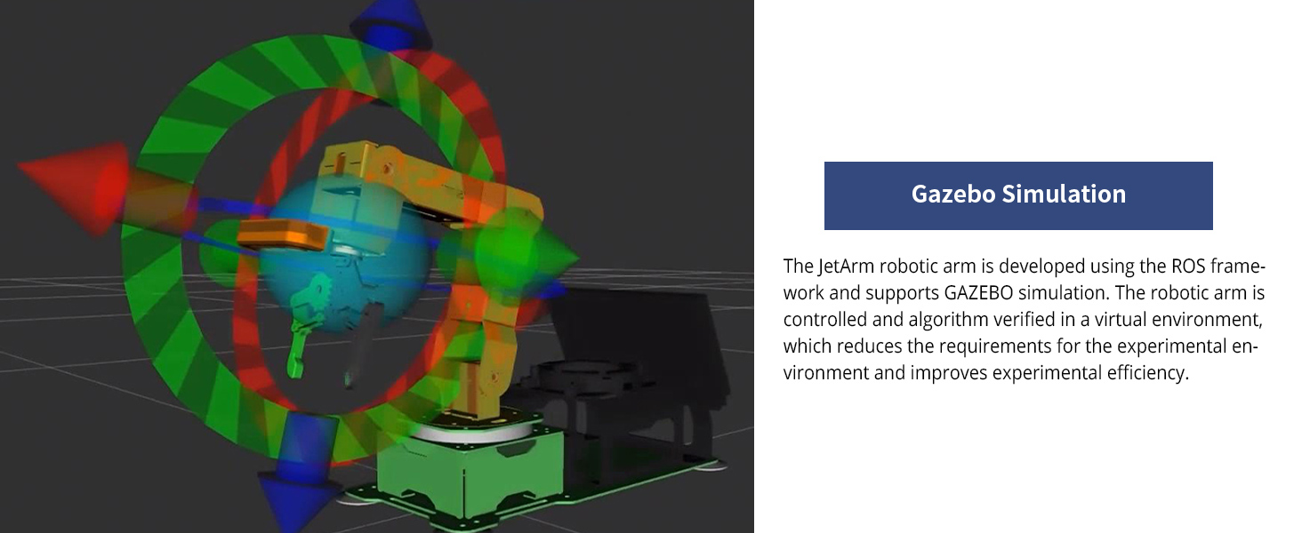 Amazon.com: HIWONDER ROS2 ROS1 ChatGPT Robotic Arm 6DOF Flexible AI ...