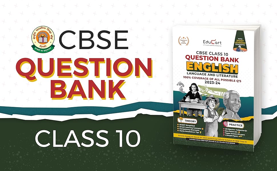 Educart CBSE Class 10 ENGLISH Question Bank Language And Literature For educart-cbse-class-10-english-question-bank-language-and-literature-for