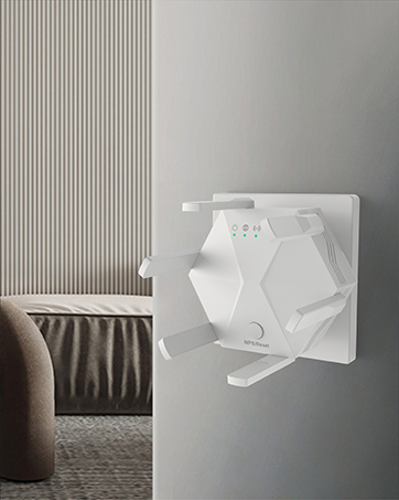 2024 WiFi Extender Signal Booster for Home Powerful 6 Antennas WiFi ...