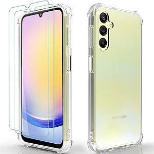Amazon.com: Osophter for Samsung Galaxy A25 5G Case: Women Girls with Screen Protector ...