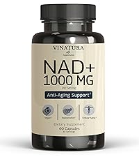 Amazon.com: VINATURA NMNH (NMN Supplement Alternative) Nicotinamide Riboside & TMG - NAD ...
