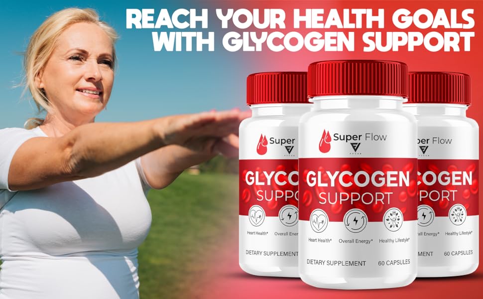 Amazon.com: (3 Pack) Super Flow SuperFlow Glycogen Support Capsules, Super Flow Advanced ...