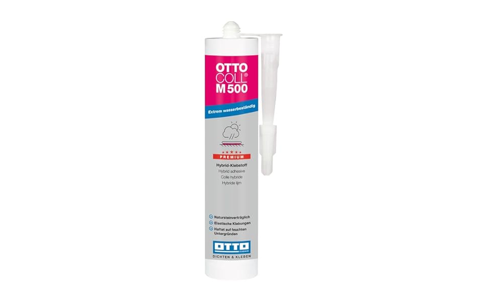 Otto-Chemie S495 Paneel-Klebstoff 1K-Silikon-Klebstoff auf Alkoxy-Basis neutral vernetzend von ...