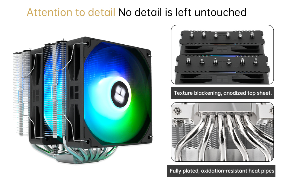 Amazon.com: THERMALRIGHT Peerless Assassin 120 SE ARGB V2 Enfriador de CPU, 6 tubos de calor ...