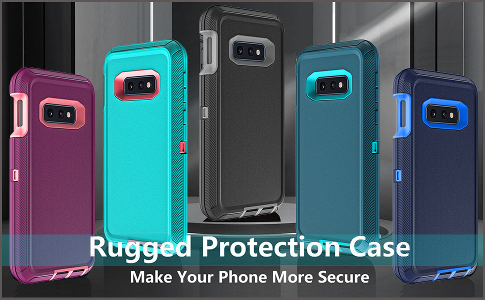 Amazon.com: YKHJKLEC for Samsung Galaxy S10E Case, with 2Pcs [Nano Explosion-Proof Film & Camera ...